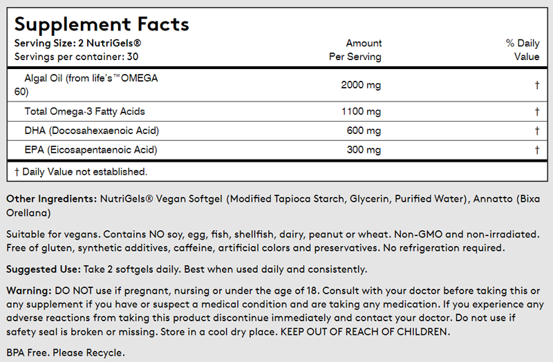 Performance Lab Omega 3 Review: Is It Vegan Or A Scam?